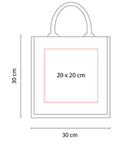 BOLSA DE YUTE PROMOCIONAL SAGRES NEGRO | ARTICULOS PROMOCIONALES